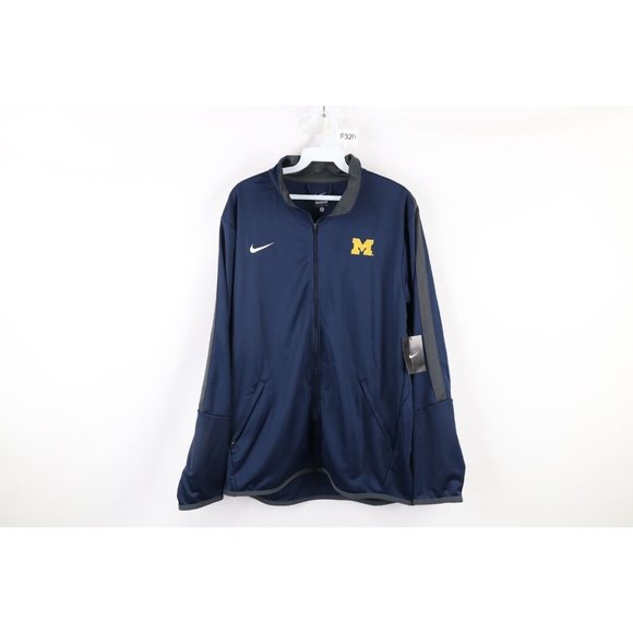 Nike | Jackets & Coats | New Nike Mens Large The University Of Michigan ...